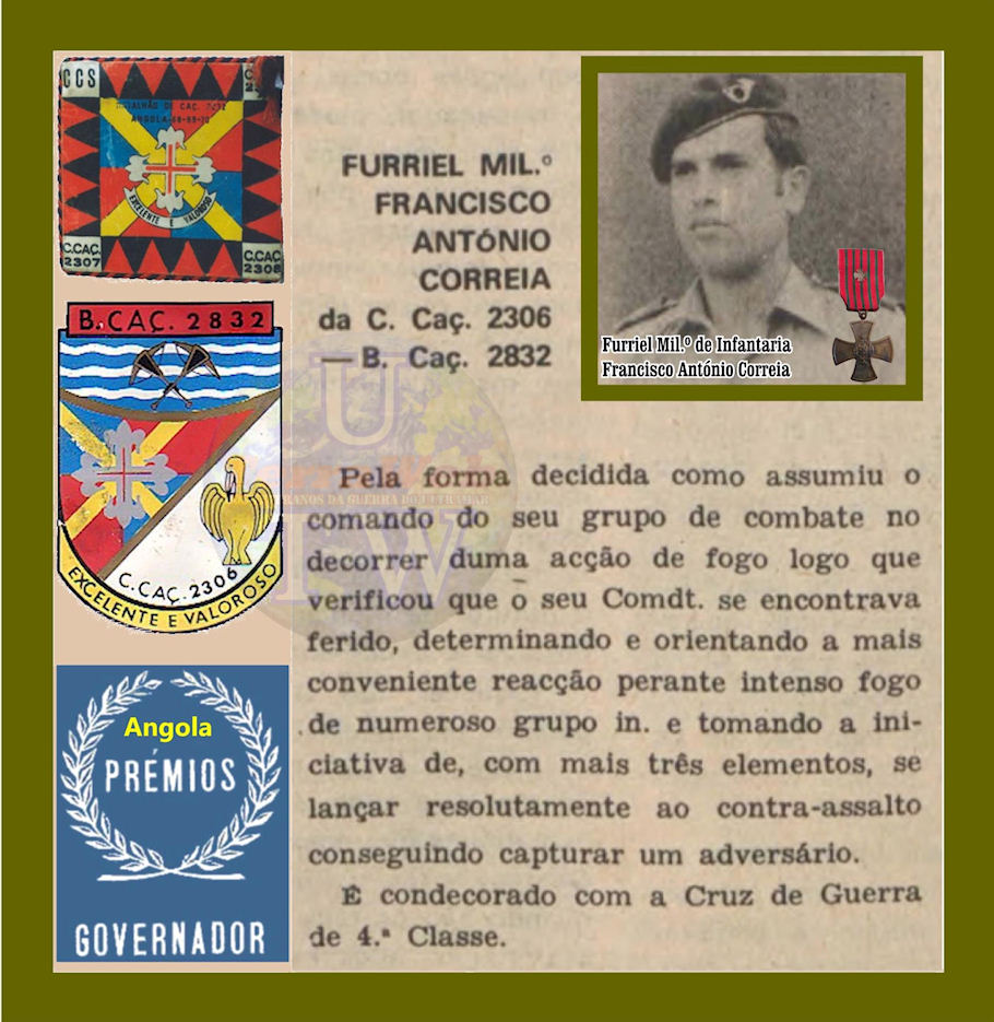 HONRA E GLÓRIA: Francisco António Correia, Furriel Mil.º de Infantaria ...